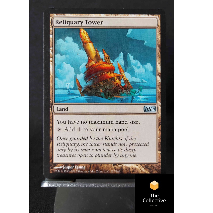 Magic the Gathering - MTG Card Game - Reliquary Tower - [LAND] / [ID ...