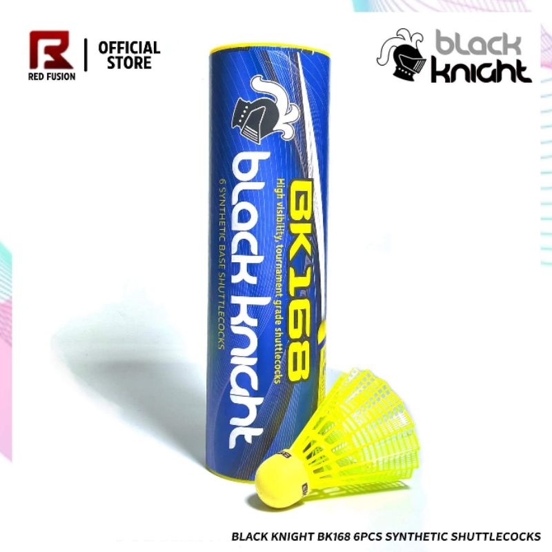 Black Knight BK168 6pcs Synthetic Shuttlecocks | Shopee Philippines