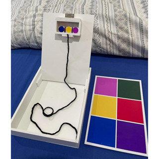 Mini color game perya complete set with dice and color board | Shopee ...