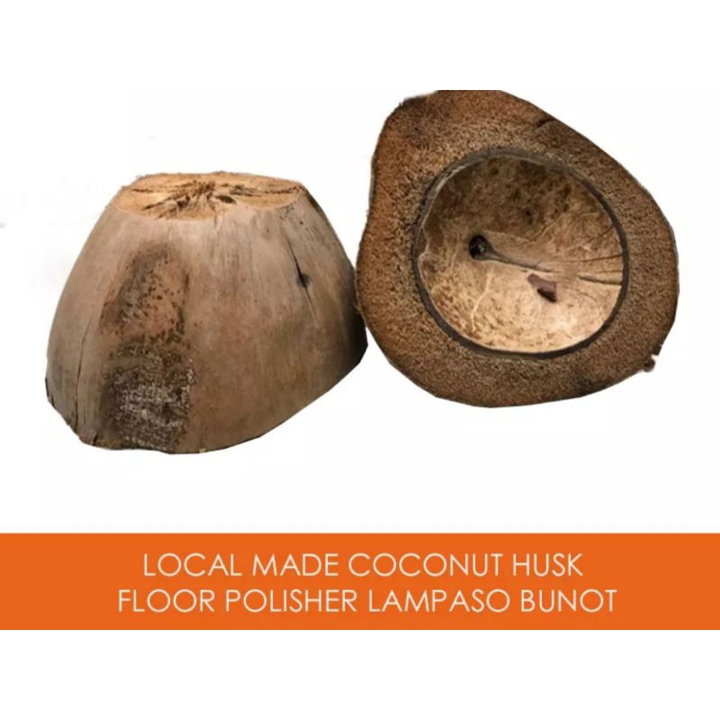 BUNOT/FLOOR POLISHER FROM COCONUT HUSK/PANGLAMPASO/ | Shopee Philippines