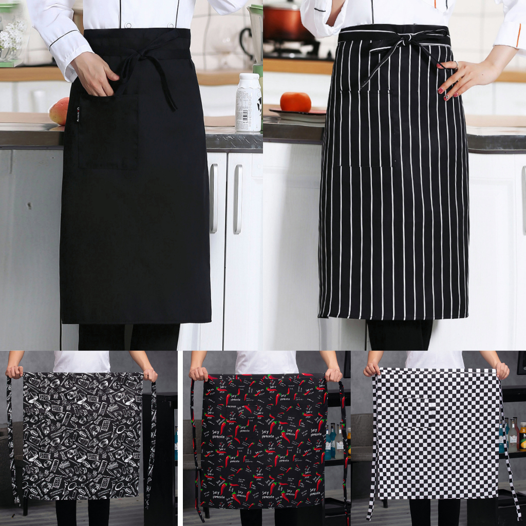 Chef Apron Half Apron Hotel Chef Apron Cafe Cooking Western Restaurant ...