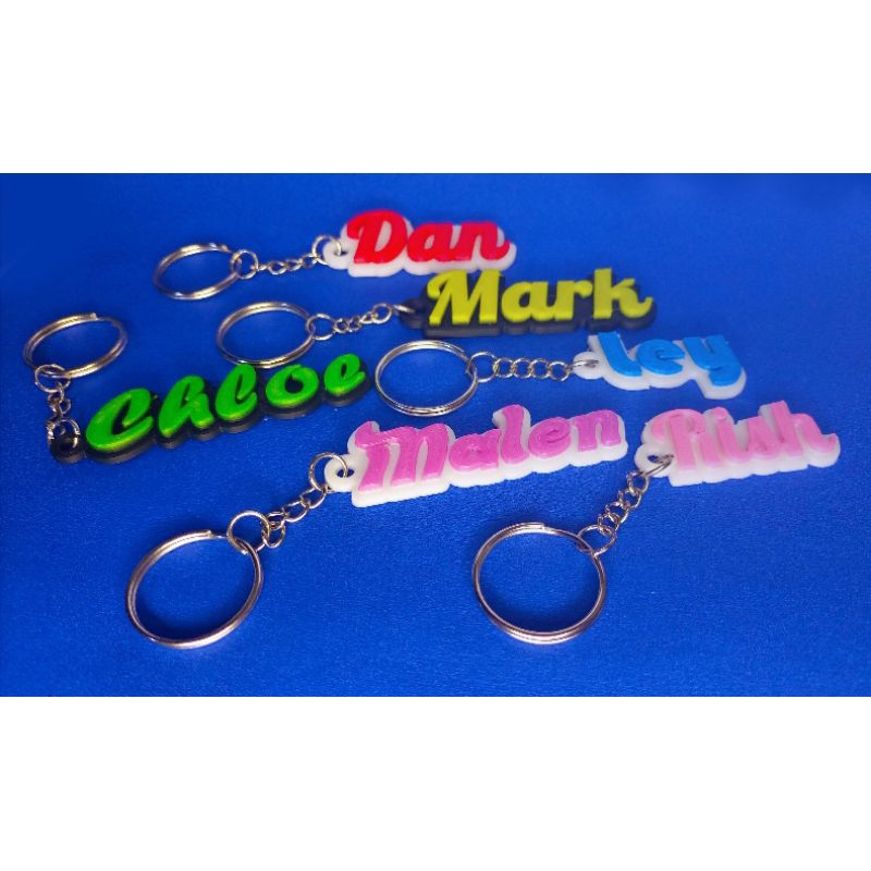 personalized name keychain 3d printed | Shopee Philippines