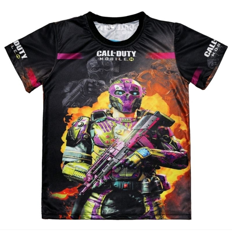 CALL OF DUTY for kids tshirt printed game character for (5-12 years old ...