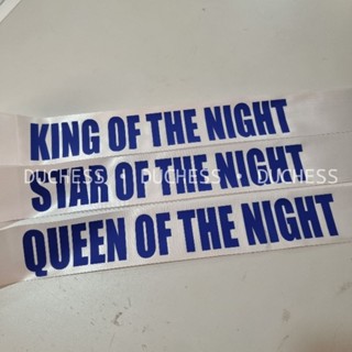 Customized Awards Sash Pageant Sash Best Dressed Sash Star of the Night ...