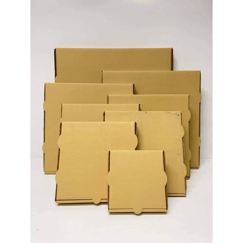 10 PCS Pizza Box Plain (Smaller Size) | Shopee Philippines