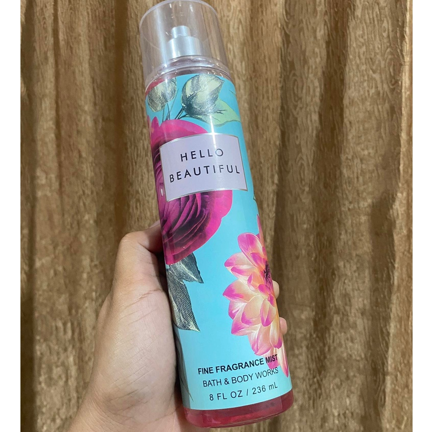 Hello beautiful Bath & body works Fragrance mist 236ml | Shopee Philippines