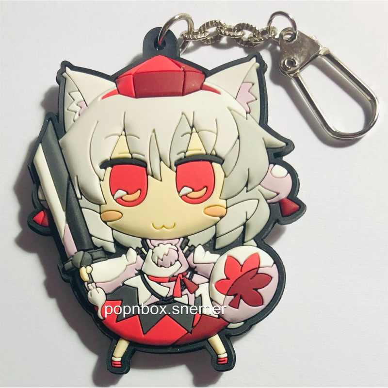 Momiji Inubashiri Akaneya Rubber Strap Keychain (Touhou Project ...