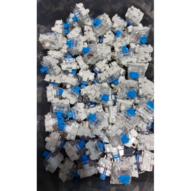 USED Royal Kludge Clicky Blue Switches Pre-lubed 71pcs | Shopee Philippines