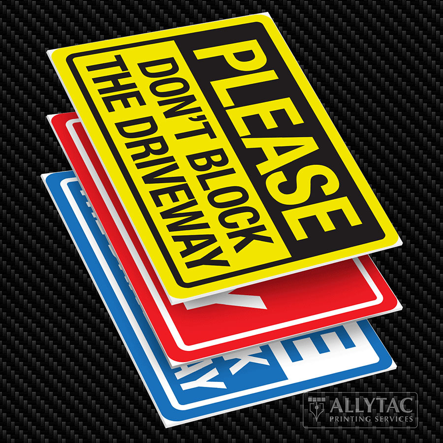 Signage Vinyl Sticker Laminated with Sintra board | Shopee Philippines