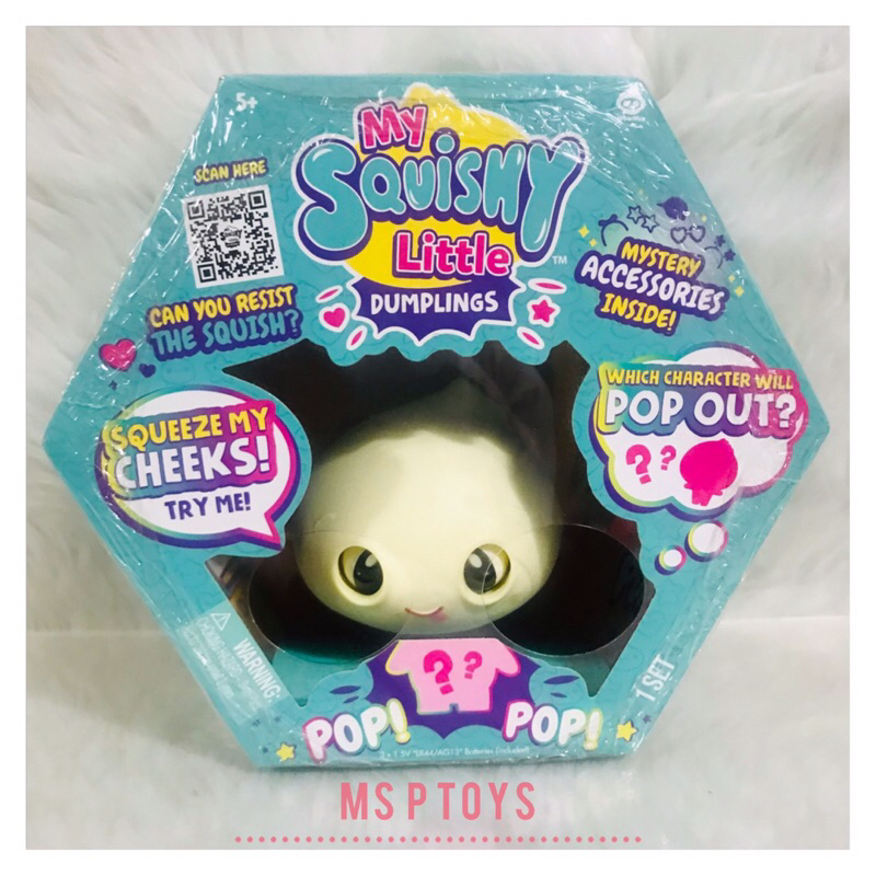 My Squishy Little Dumplings Interactive Toy - DOT (Blue) | Shopee ...