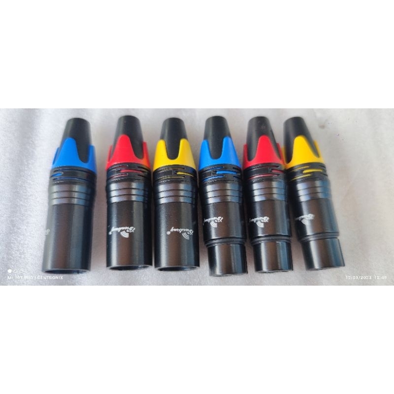 broadway XLR (pair male /female) canon jack/plug heavy duty | Shopee ...