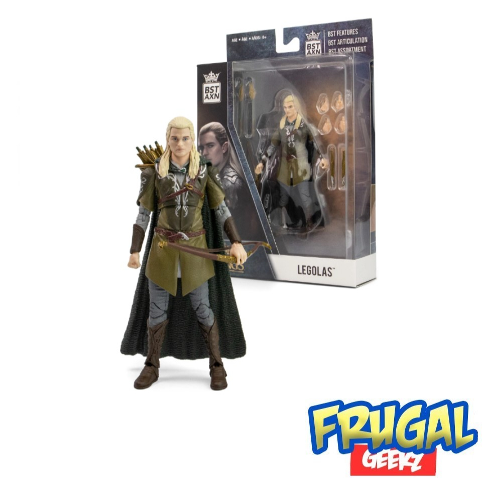BST AXN Lord of the Rings LOTR - LEGOLAS 5" action scale figure ...