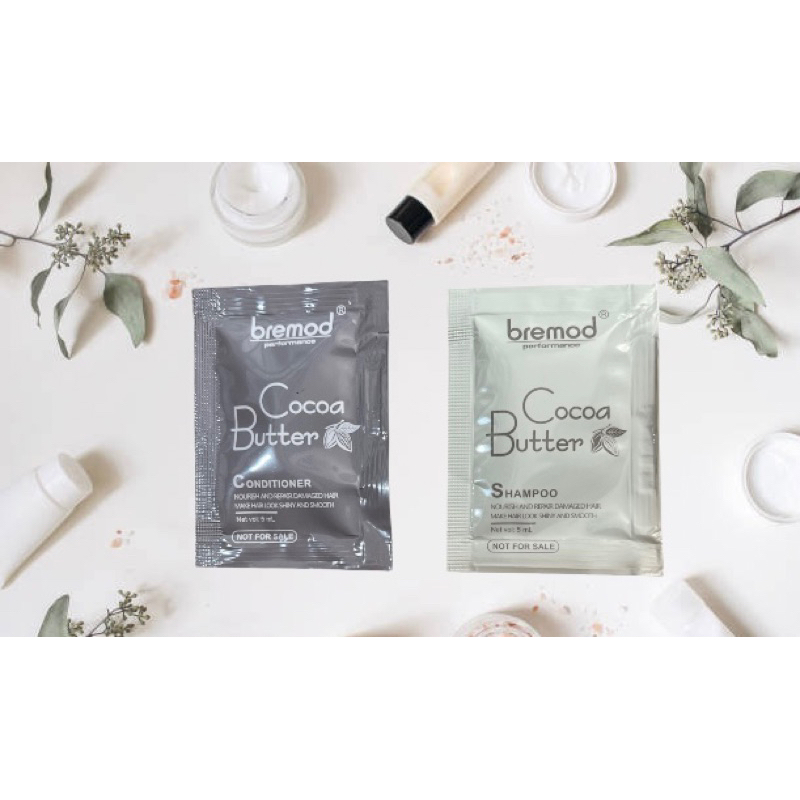 Bremod cocoa butter Shampoo / Conditioner (10 Sachet) | Shopee Philippines
