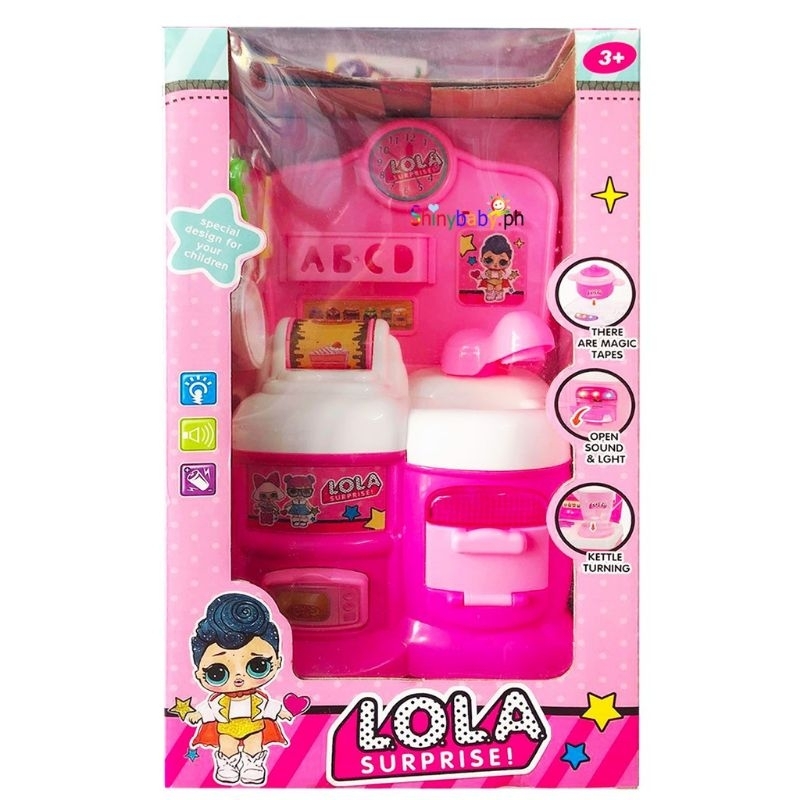 LOL Kitchen Toys with Sounds and Lights for Kids Girls Childrens ...