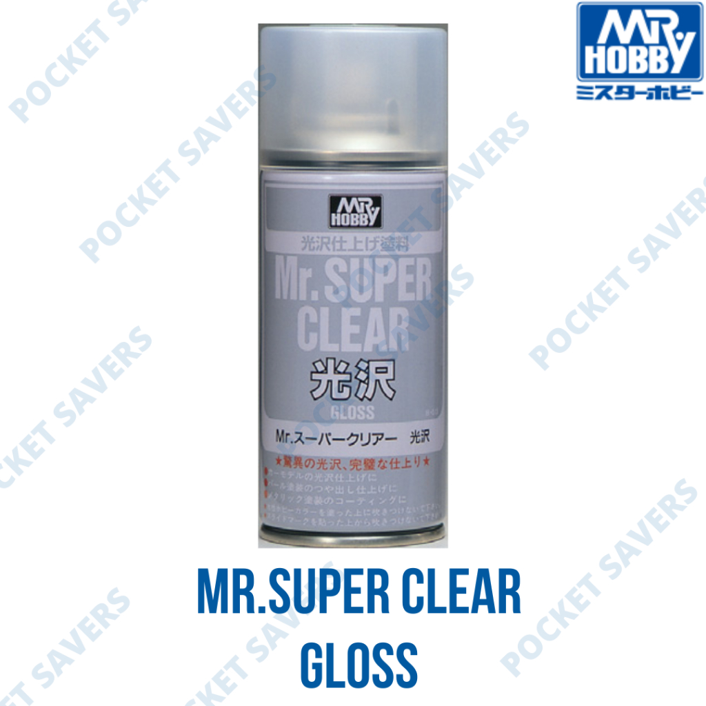 Mr. Hobby Super Clear Gloss (Painting Coating Spray) | Shopee Philippines