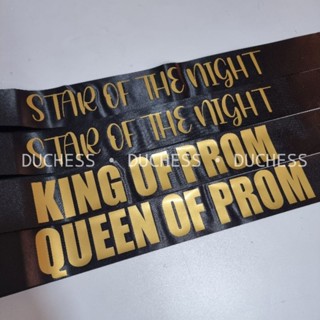 Customized Awards Sash Pageant Sash Best Dressed Sash Star of the Night ...