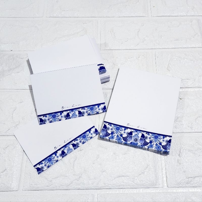 Personalized Note Card & Note Pad set | Shopee Philippines