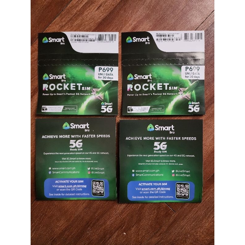 SMART ROCKET SIM 30 days unlimited | Shopee Philippines