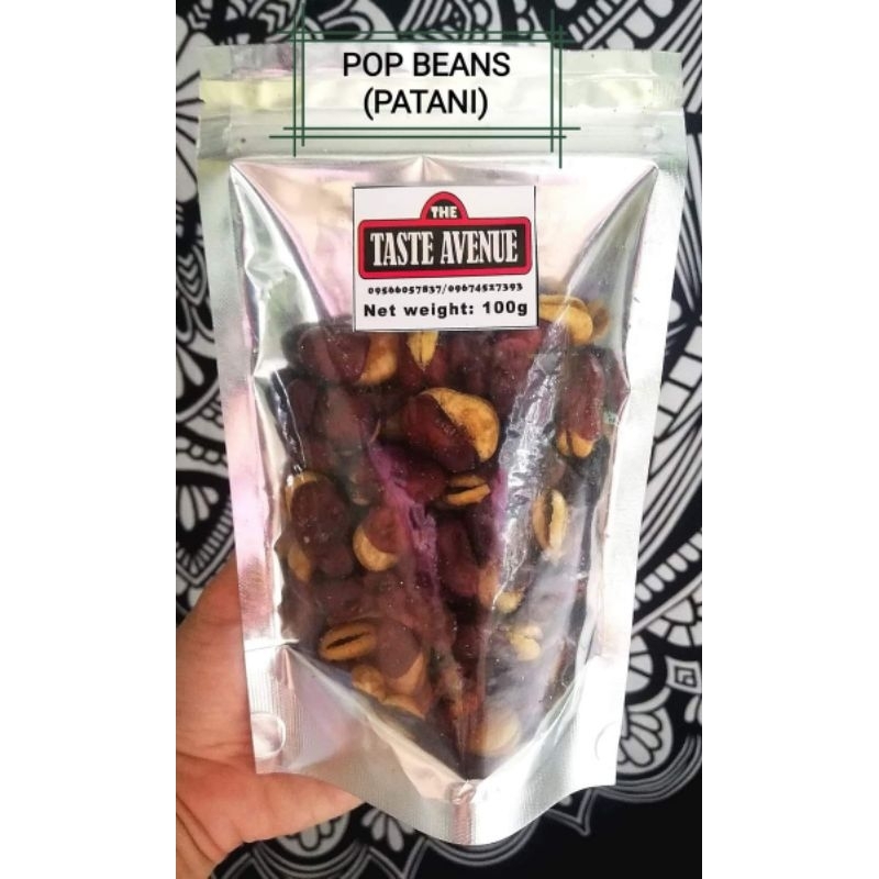 THE TASTE AVENUE'S POP BEANS (PATANI) 100 GRAMS | Shopee Philippines