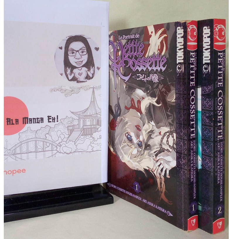 Le Portrait de Petite Cossette Complete Set Vol 1 & 2 Manga by Asuka ...