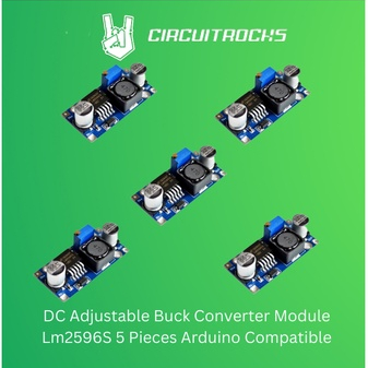 DC Adjustable Buck Converter Module Lm2596S 5 Pieces Arduino Compatible | Shopee Philippines