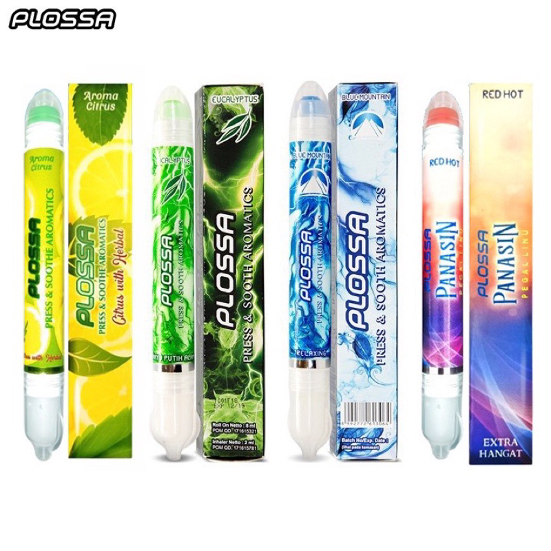 PLOSSA EUCALYPTUS AROMATHERAPY INHALER 8ML MADE IN JAKARTA,INDONESIA ...