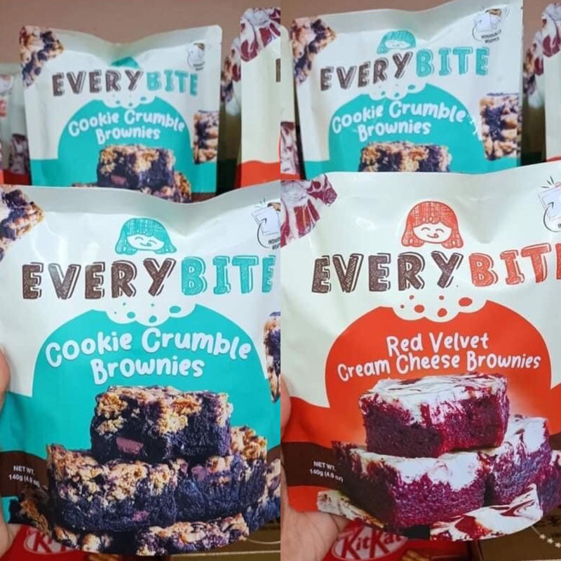 BUY 1 EVERY BITE COOKIE CRUMBLE BROWNIES 140 GRAMS TAKE 1 EVERY BITE ...