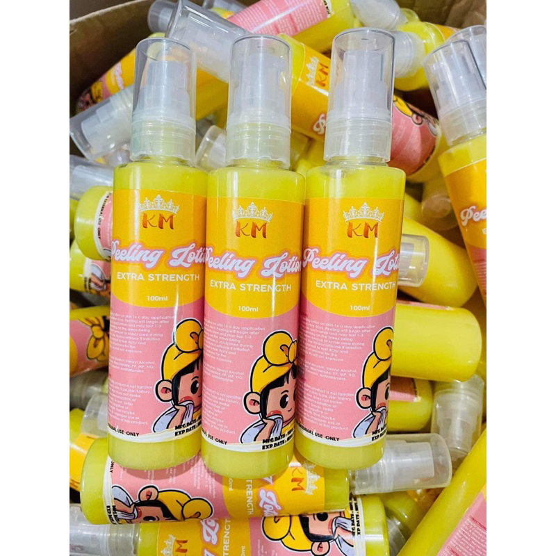 KM Peeling Lotion 100ml and 50ml. | Shopee Philippines