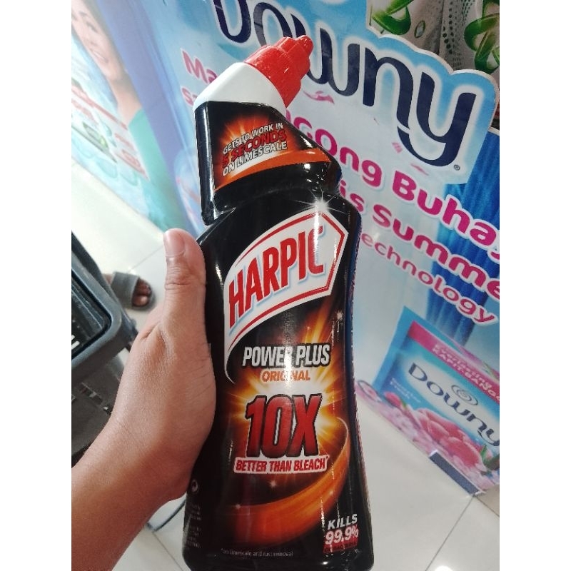 Harpic Toilet Cleaners Power Plus Original 10x Better Than Bleach(680ml) | Shopee Philippines
