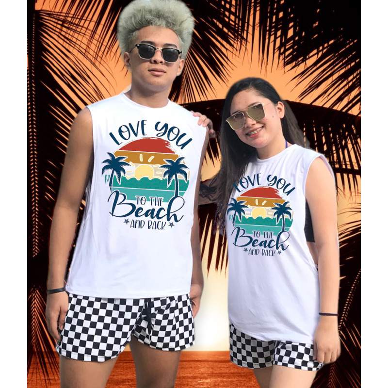 MUSCLE TEE ( unisex muscle tee beach outfit ) | Shopee Philippines