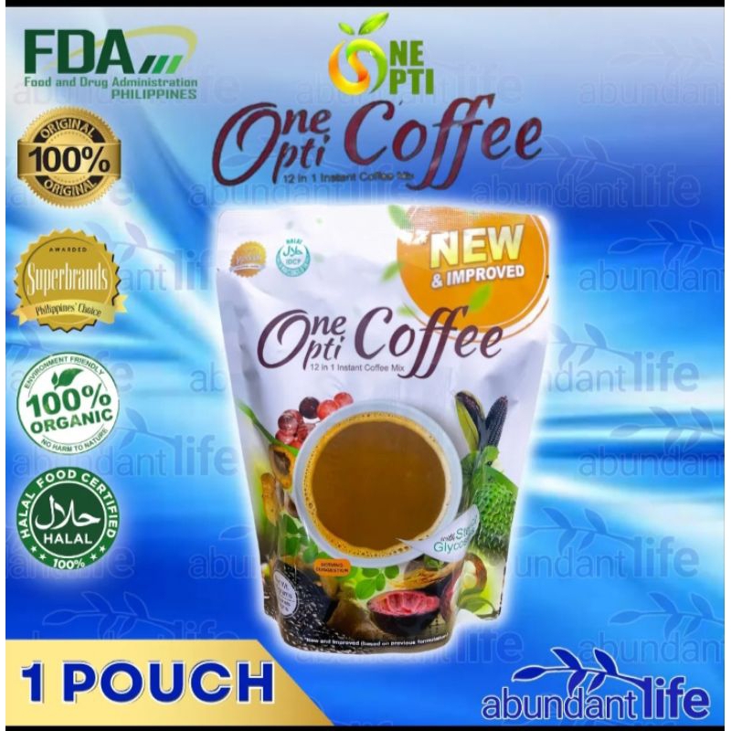 1 POUCH ONE OPTI COFFEE ORIGINAL | Shopee Philippines