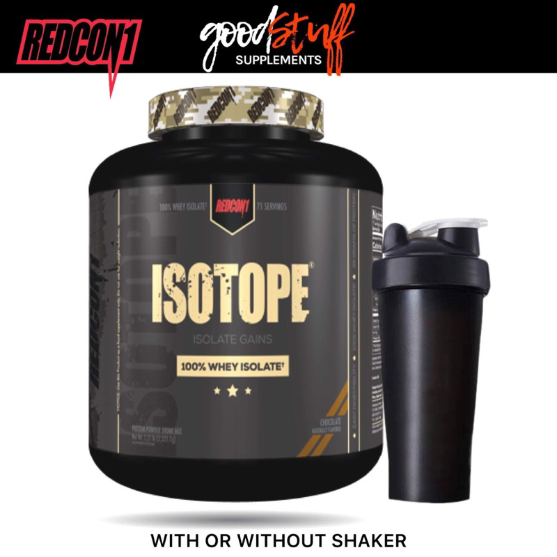 REDCON1 - Isotope 100% Whey Protein Isolate powder | Shopee Philippines