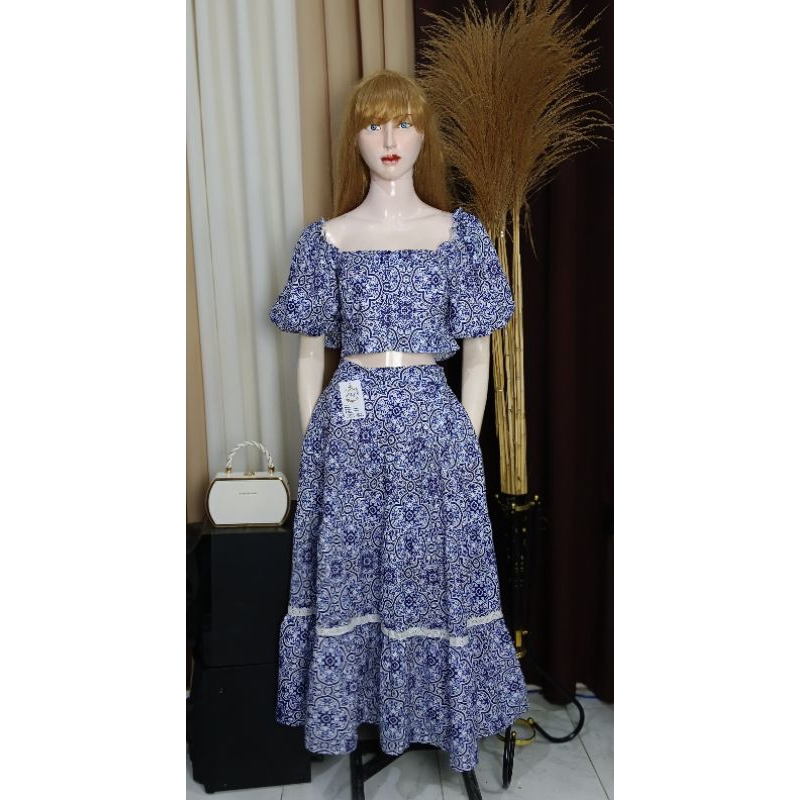 SUMMER BOHO STYLE COORDS TERNO SET | Shopee Philippines
