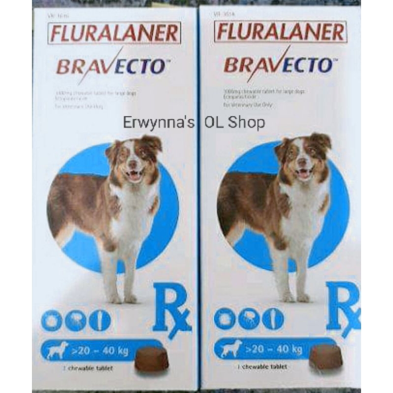 Fluralaner Chewable Tablet (for tick and flea) | Shopee Philippines