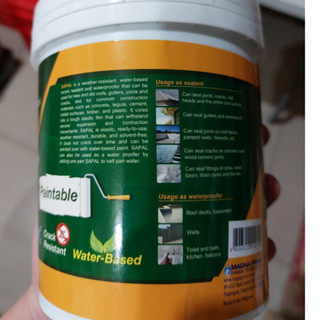 Buildrite SAPAL 2 in 1 (1kg) Weather Resistant, Water-based Acrylic ...