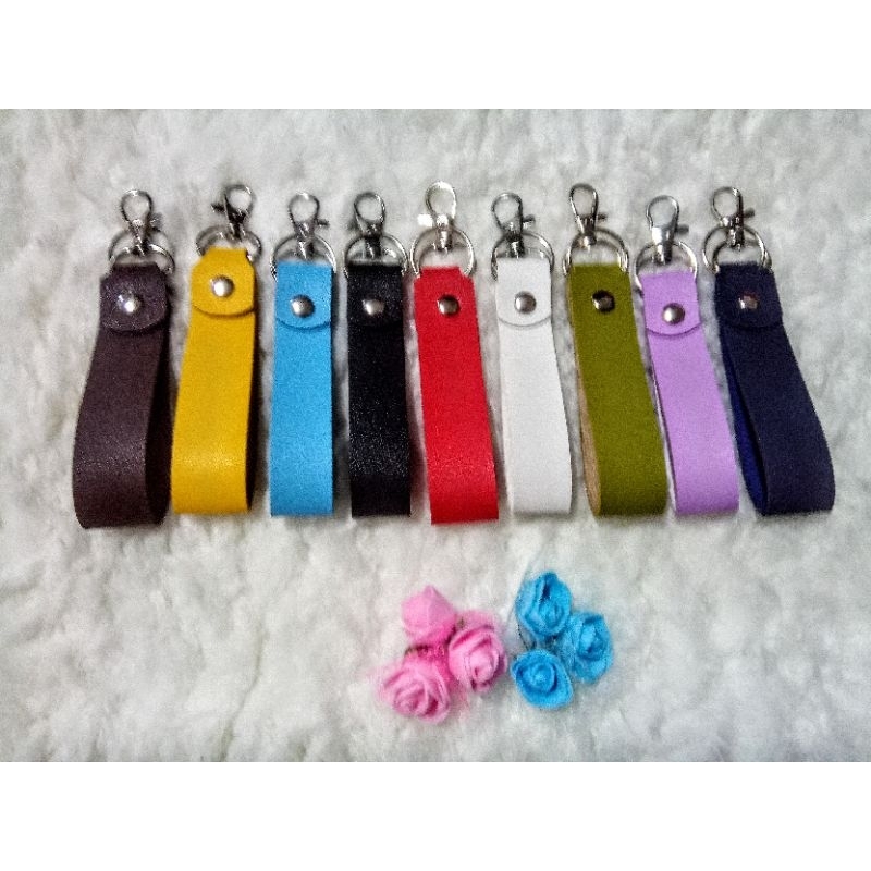 Personalized Leather Keychain - double hook Souvenirs and Giveaways ...