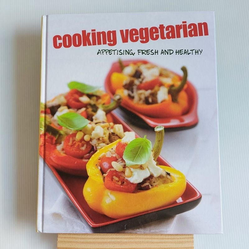 Cooking Vegetarian Healthy Cook Book - Hardbound | Shopee Philippines