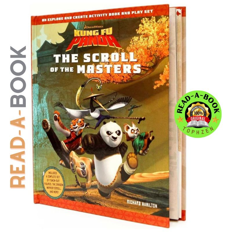 Kung Fu Panda: The Scroll of the Masters (Hardcover) | Shopee Philippines