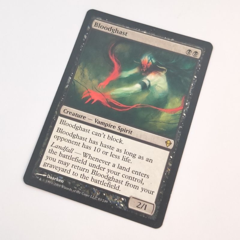 MTG Card BLOODGHAST Magic the Gathering Trading Card Game Black ...