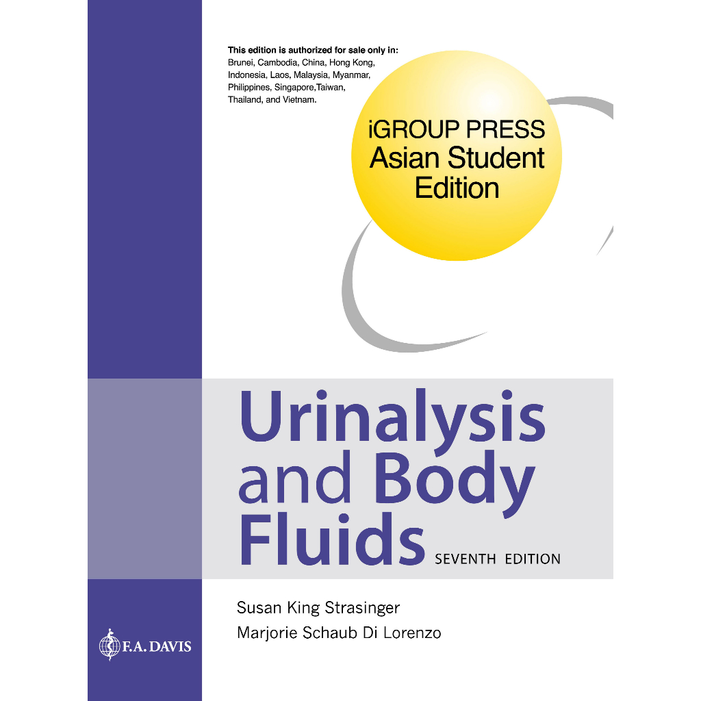 Urinalysis and Body Fluids - 9789746523363 - C&E Bookshop | Shopee ...