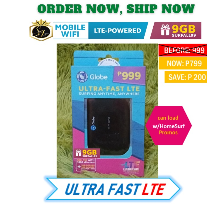 GLOBE POCKET WIFI WITH FREE 9GB DATA | Shopee Philippines