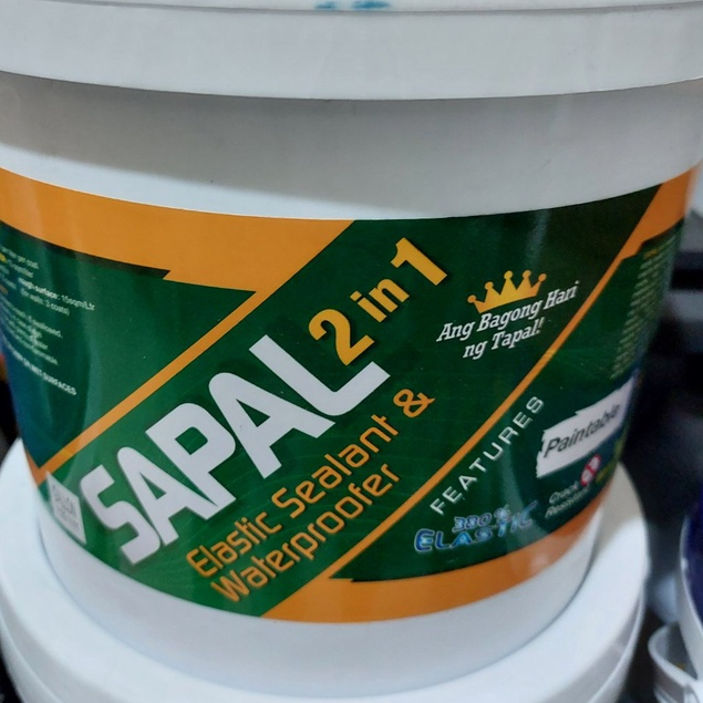 Buildrite SAPAL 2 in 1 (4kg) Weather Resistant, Water-based Acrylic ...