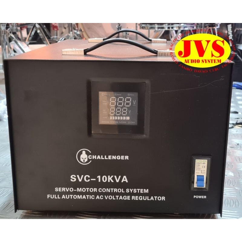 Challenger SVC-10KVA Servo Motor AVR with Digital Display | Shopee ...