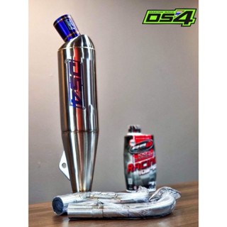 DS4 DaengSai4 Dream Cutting Power Pipe [Full Stainless] (Aerox/Nmax V2 ...