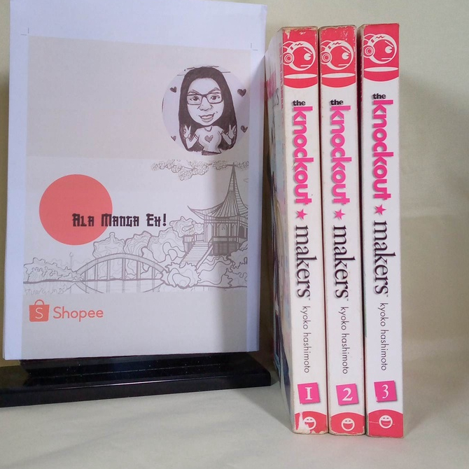 The Knockout Makers Complete Set Vol 1-3 Manga by Kyoko Hashimoto ...