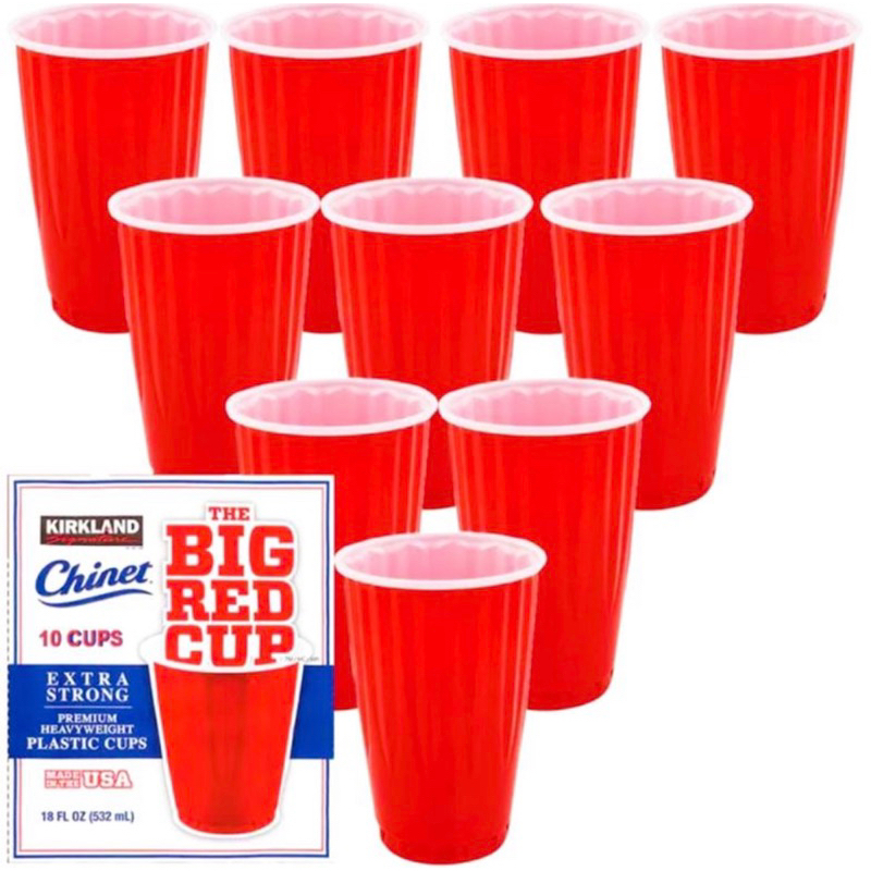 Kirkland Signature Chinet Plastic Red Cups 18oz | Shopee Philippines