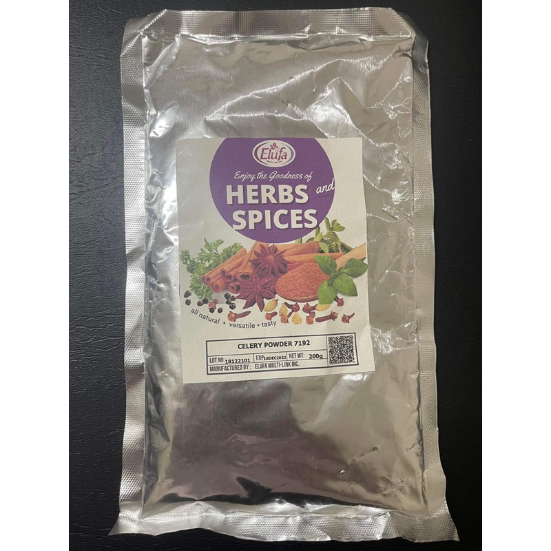 ELUFA CELERY POWDER - 200g | Shopee Philippines