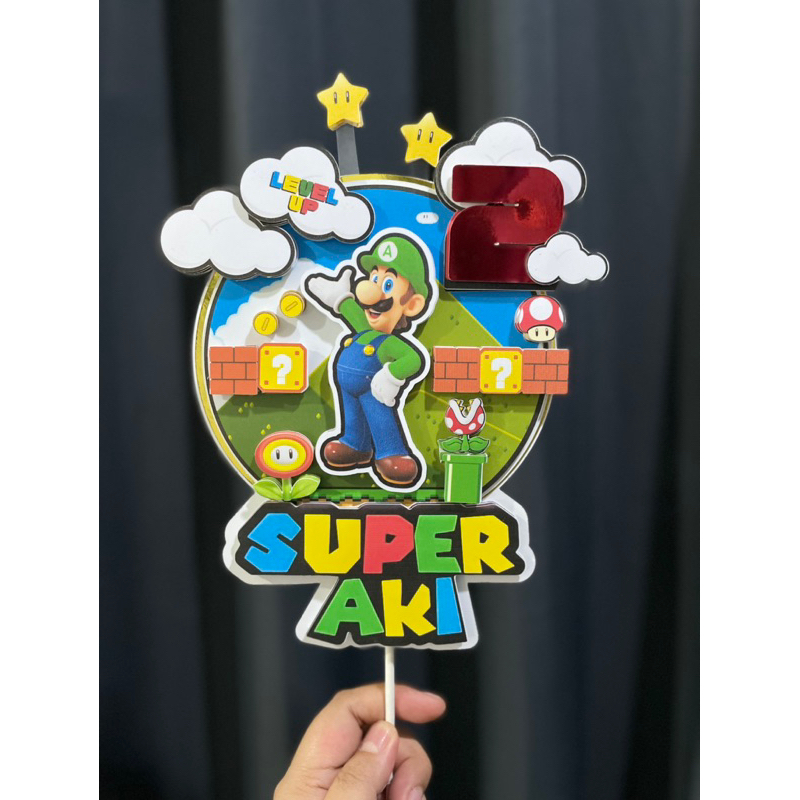 3D Layering Cake Topper / Personalized/ your own design /cute/ cake ...