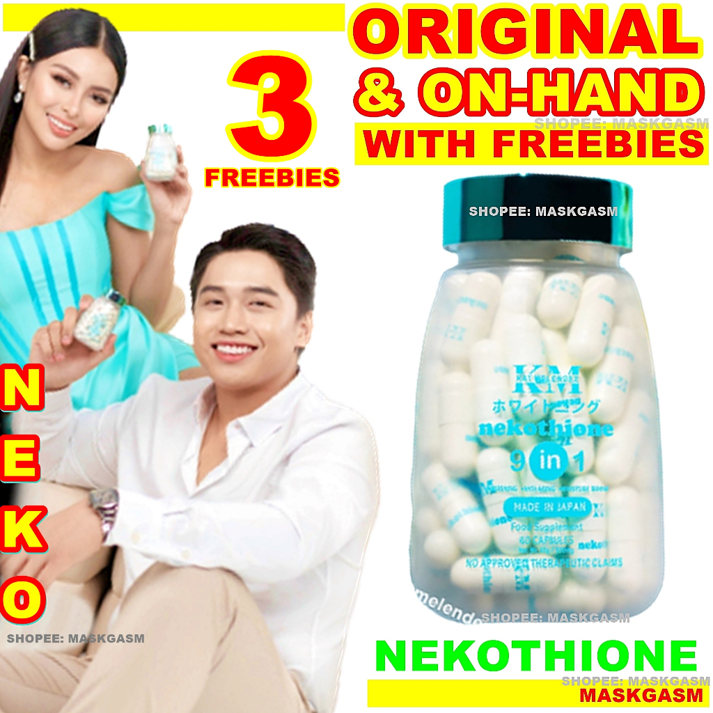 NEKOTHIONE by Kath Melendez Glutathione 9 in 1 Capsule NEKO by Kat ...