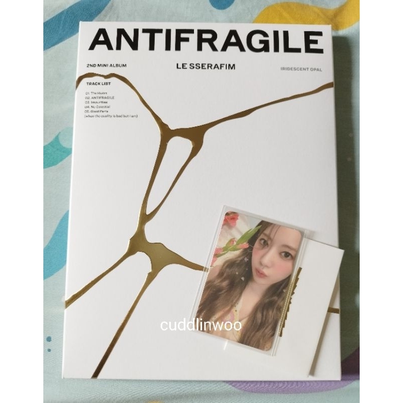 LE SSERAFIM - ANTIFRAGILE VER 2 WITH SAKURA PHOTOCARD PC | Shopee ...